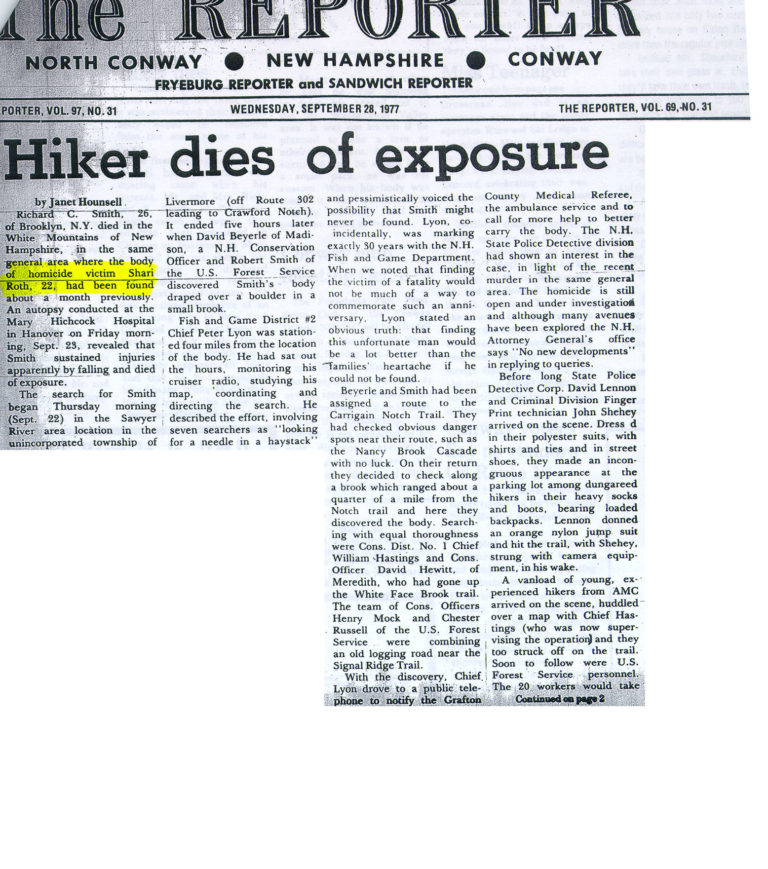 The Reporter Sept. 28 | Shari Lynn Roth